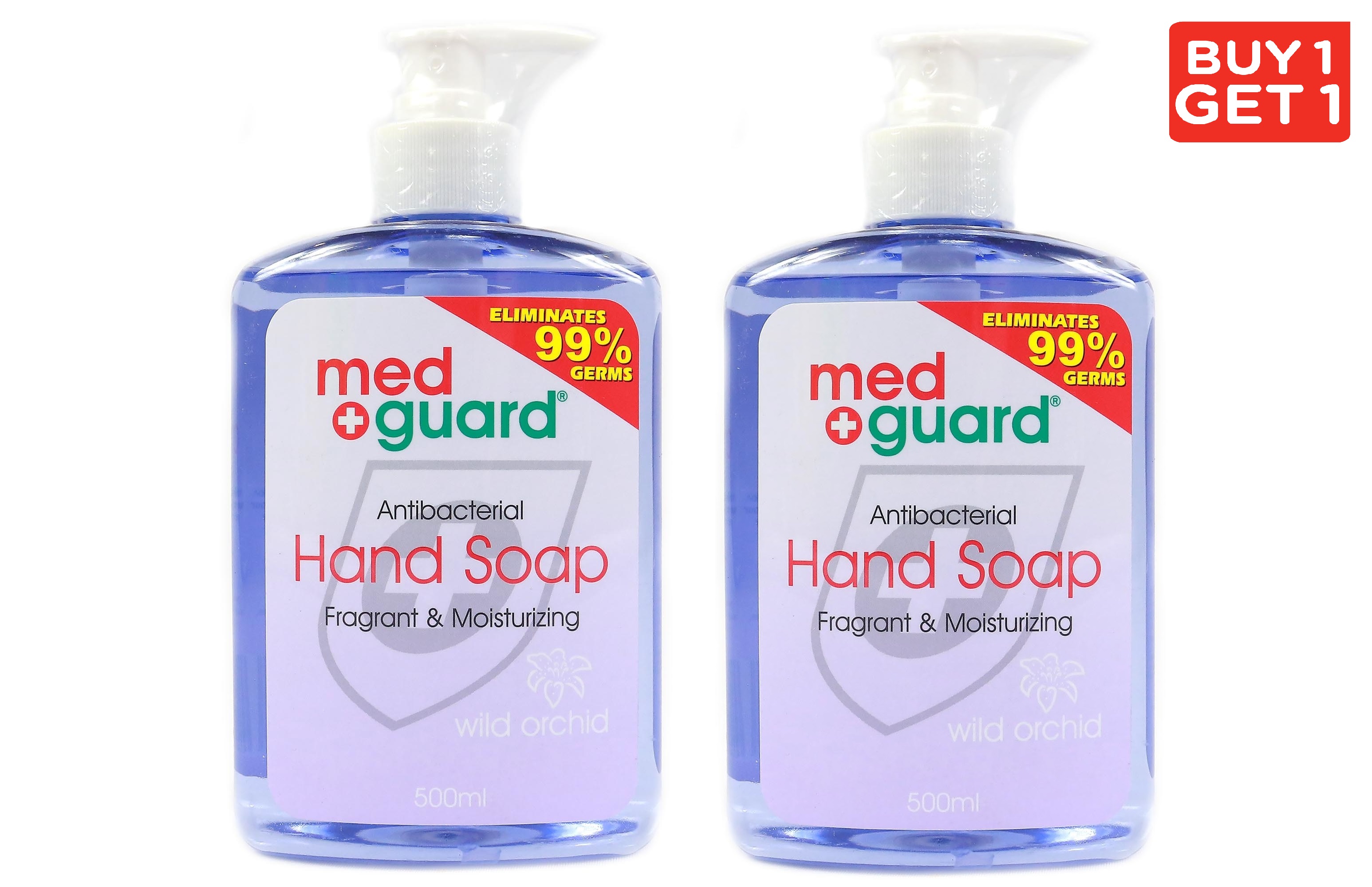 MEDGUARD Antibacterial Hand Soap Wild Orchid 500ml | Lazada PH