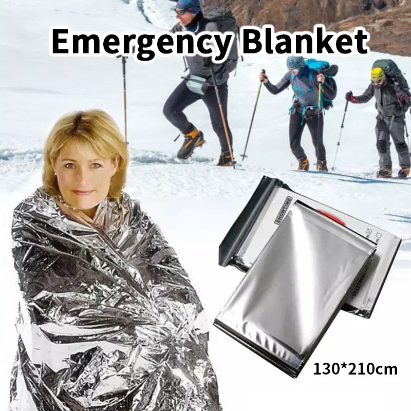 Emergency Rescue Blanket Outdoor Waterproof Thermal Survival Blanket ...