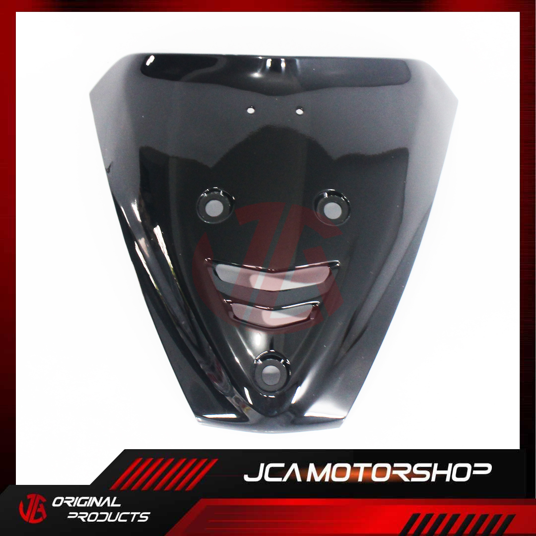 ORIGINAL HONDA COVER FRONT TOP FOR WAVE 125S (2ND GEN) - GLOSSY BLACK ...