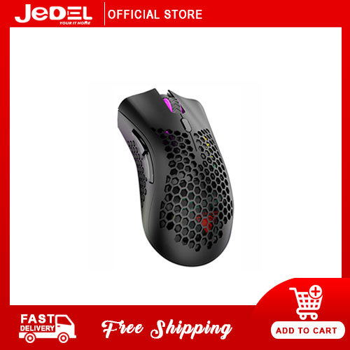 JEDEL W360 6D 3200 DPI OPTICAL RECHARGEABLE WIRELESS RGB GAMING MOUSE ...