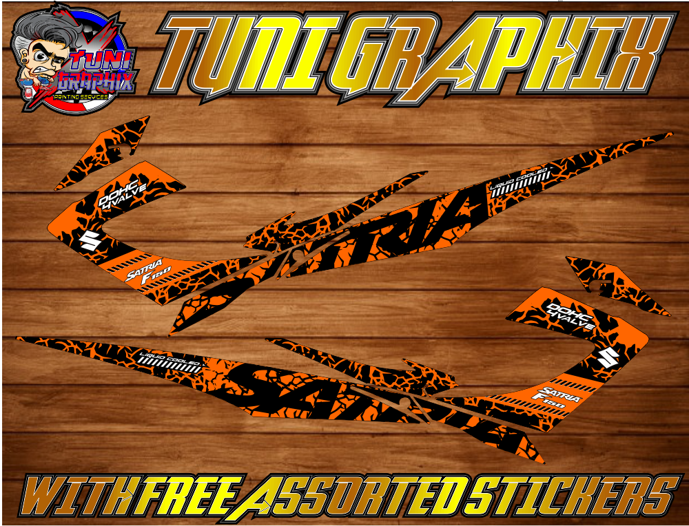 Suzuki Raider 150 Reborn Decal Stickers ( SATRIA DESIGN) | Lazada PH