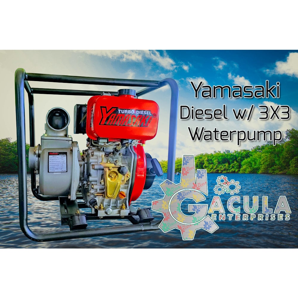 DIESEL ENGINE YAMASAKI 7hp WITH 3x3 WATER PUMP | Lazada PH