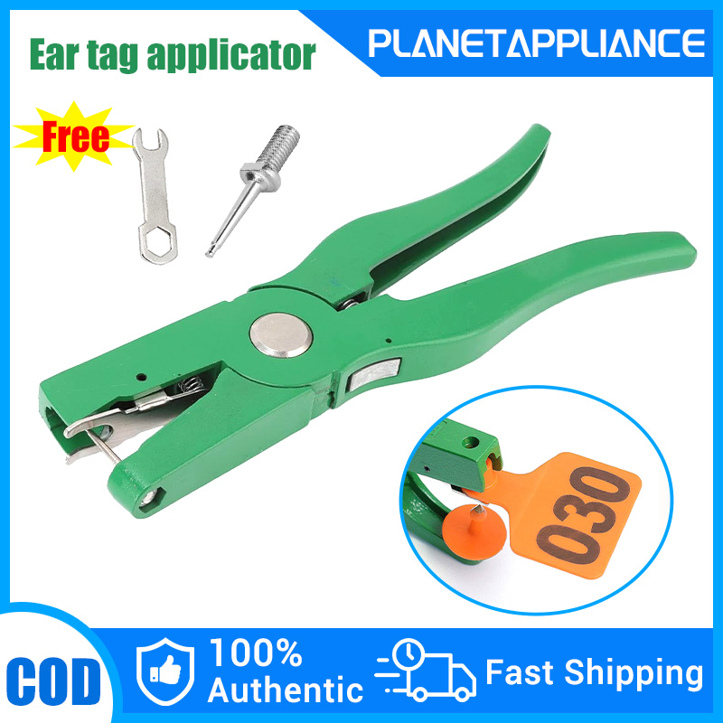 Ear tag applicator Animal eartag plier for goat cow pig livestock ...