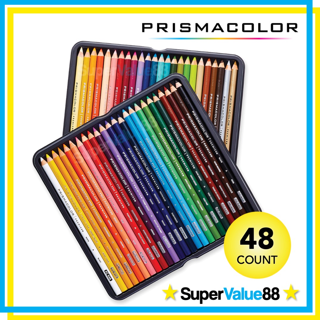 Original Prismacolor Premier Colored Pencils, 24 48 72 132 Colors Set ...
