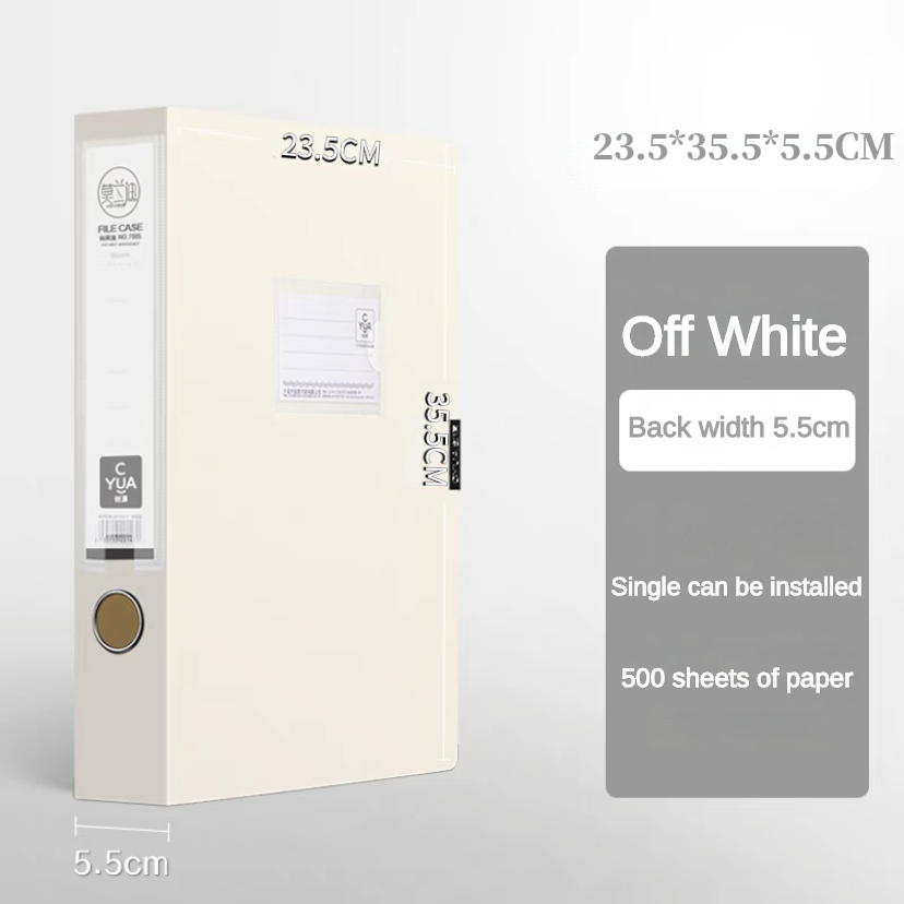 Long Size File Box Large Capacity Paper Folder Organizer File Organizer ...