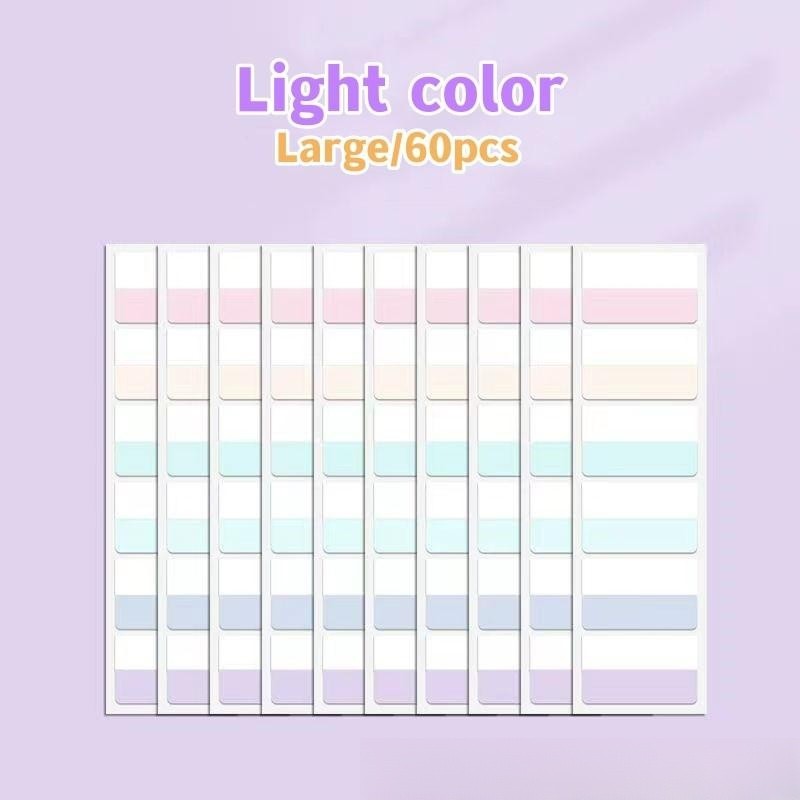 Colorful Index Classification Label Paper Sticky Notes Memo Pad ...