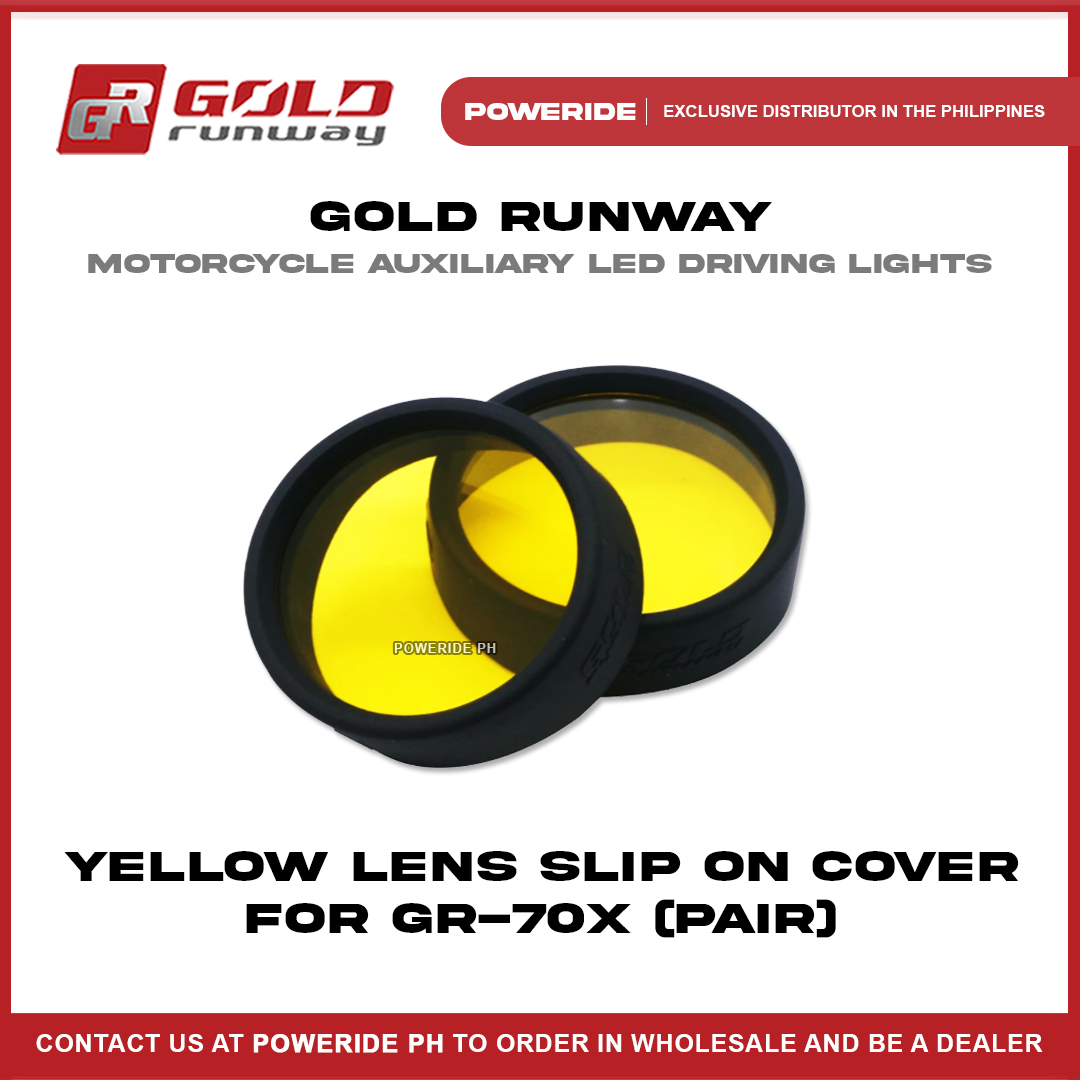 GOLD RUNWAY OFFICIAL 2023 GR-70x 70watts Motorcycle Auxiliary LED ...