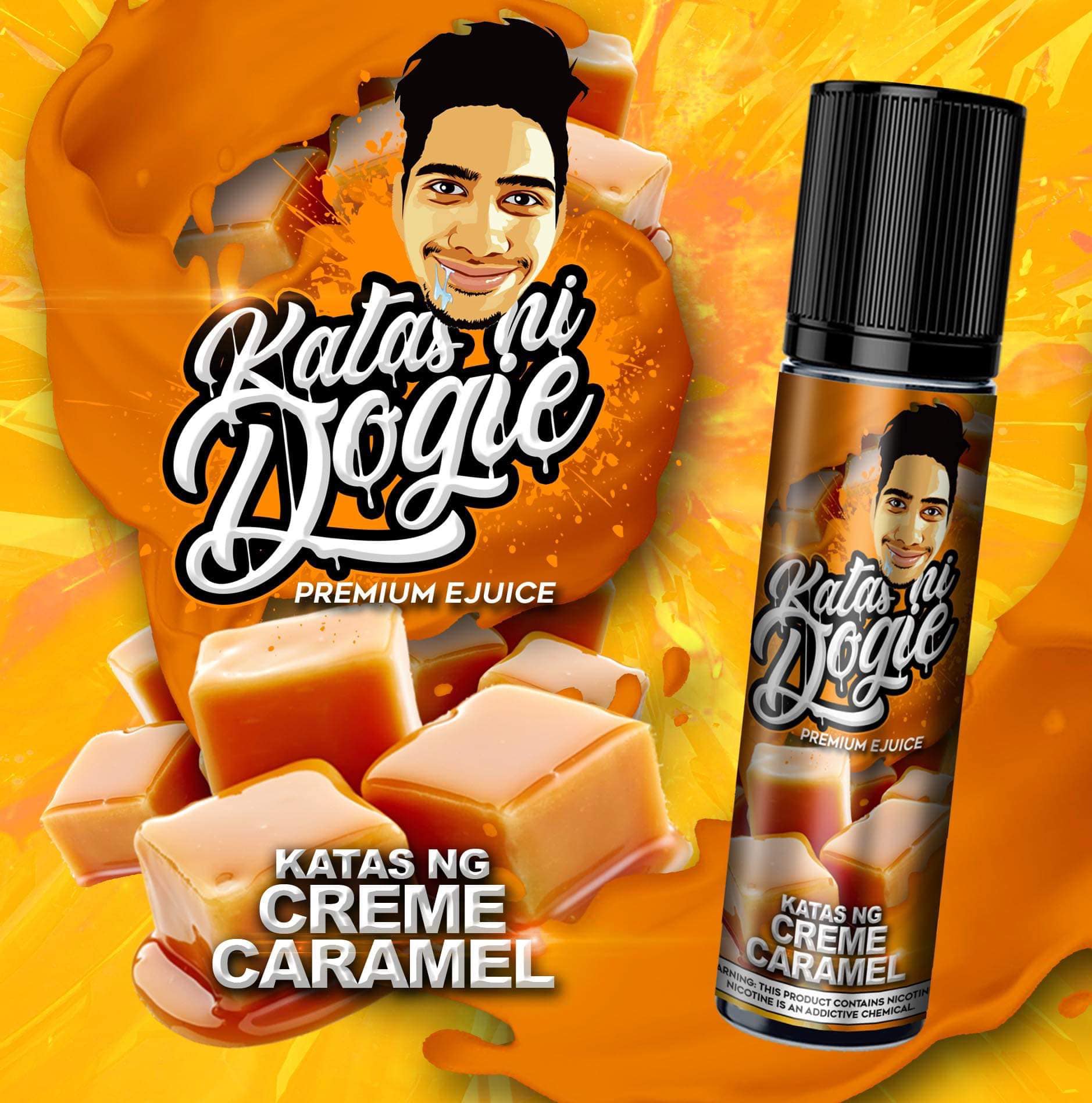 KATAS NI DOGIE PREMIUM E-JUICE 60ML (CREME CARAMEL) | Lazada PH