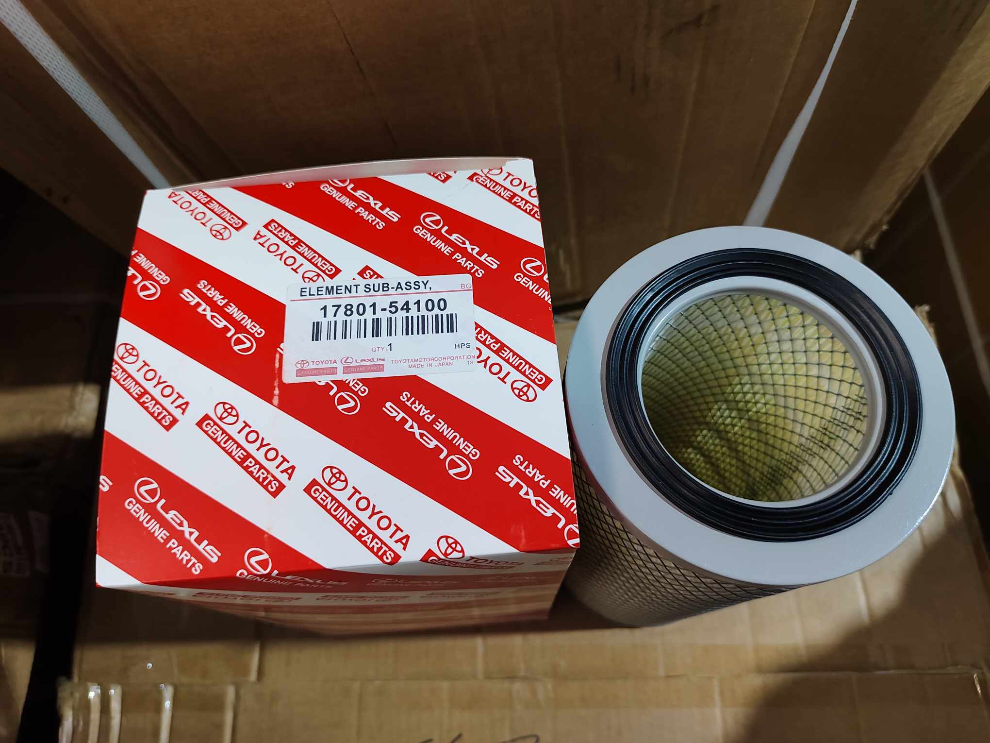 AIR FILTER (17801-54100) HIACE 1989-2019 HIACE COMMUTER 1989-2024 HIACE ...