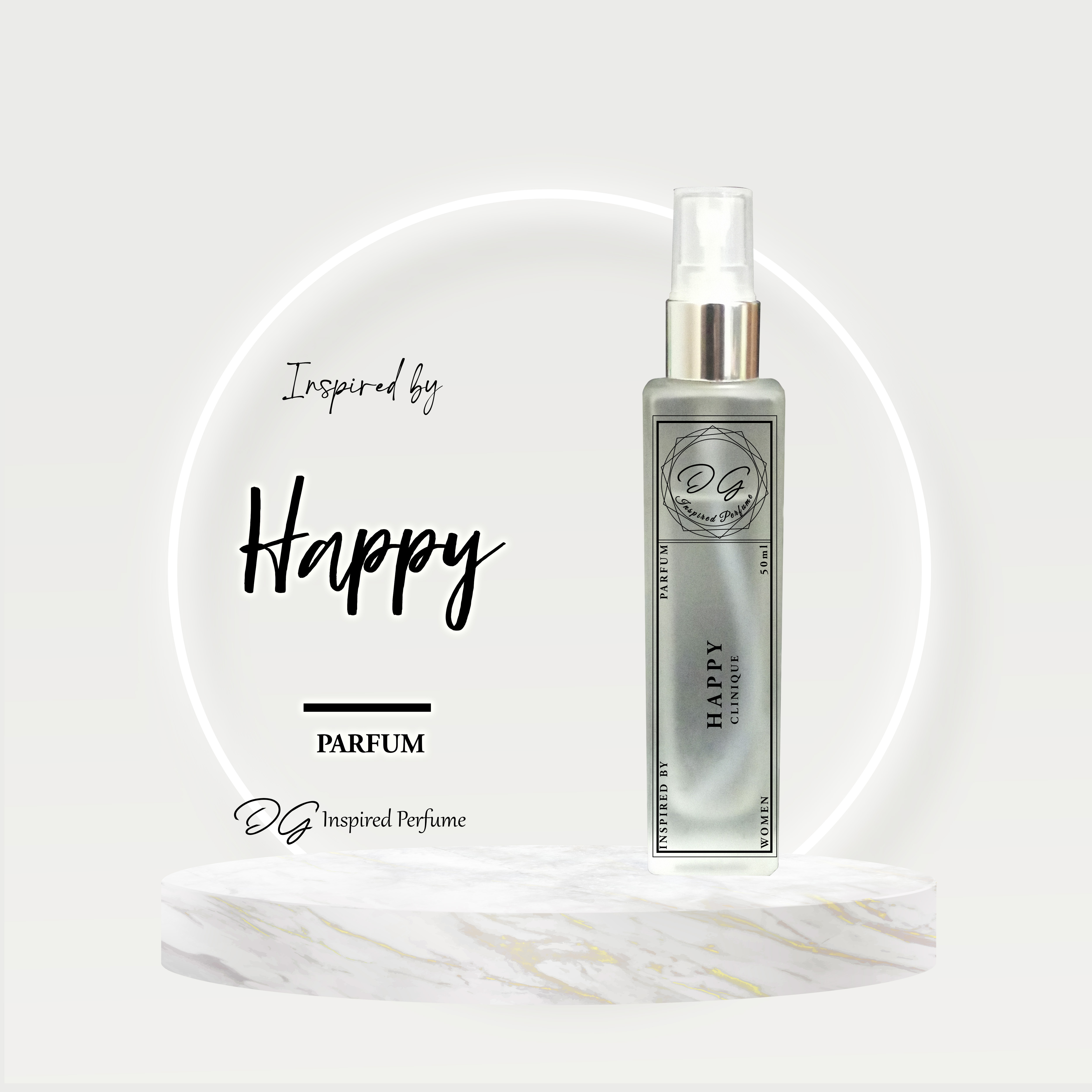 Happy | 50ml | Oil Based Inspired Perfume | for Women. | Lazada PH