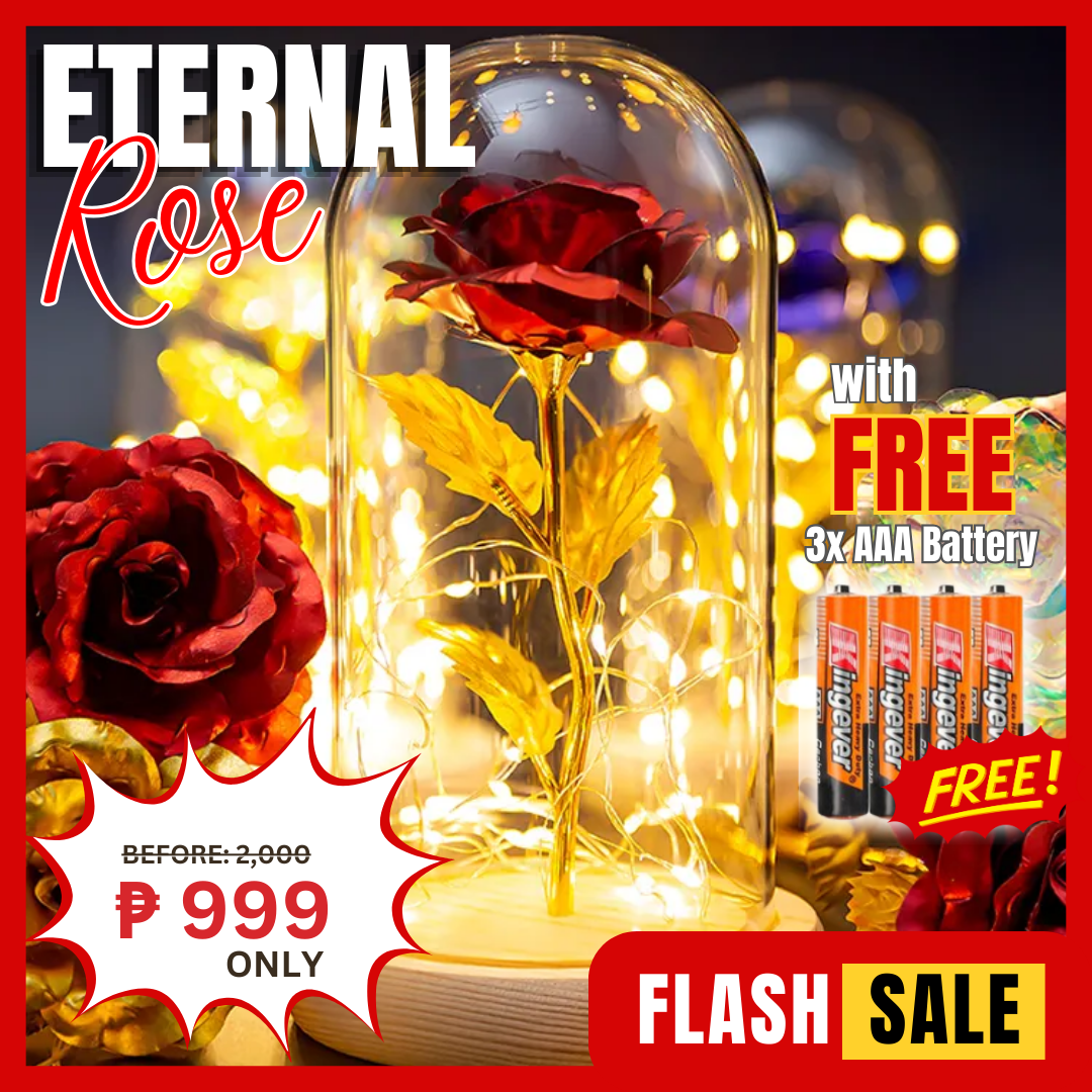 ENTERNAL ROSE WITH LED LIGHT with freebies | Lazada PH