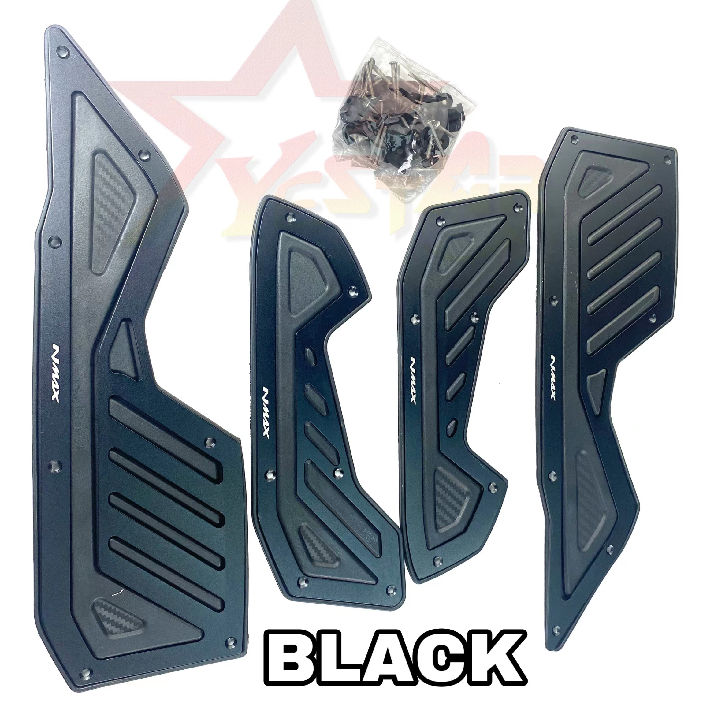 Yamaha NMAX V2 Footboard Matting ALLOY Complete Set with Bolts | Lazada PH