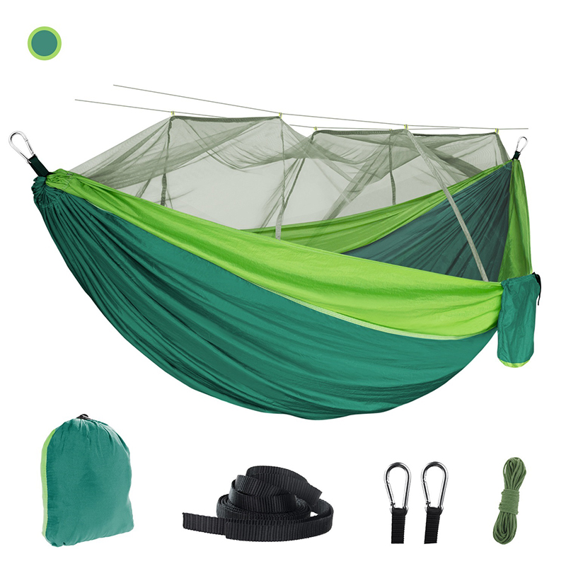 Hammock with Mosquito Net Outdoor Portable Duyan SIZE(260*140cm ...