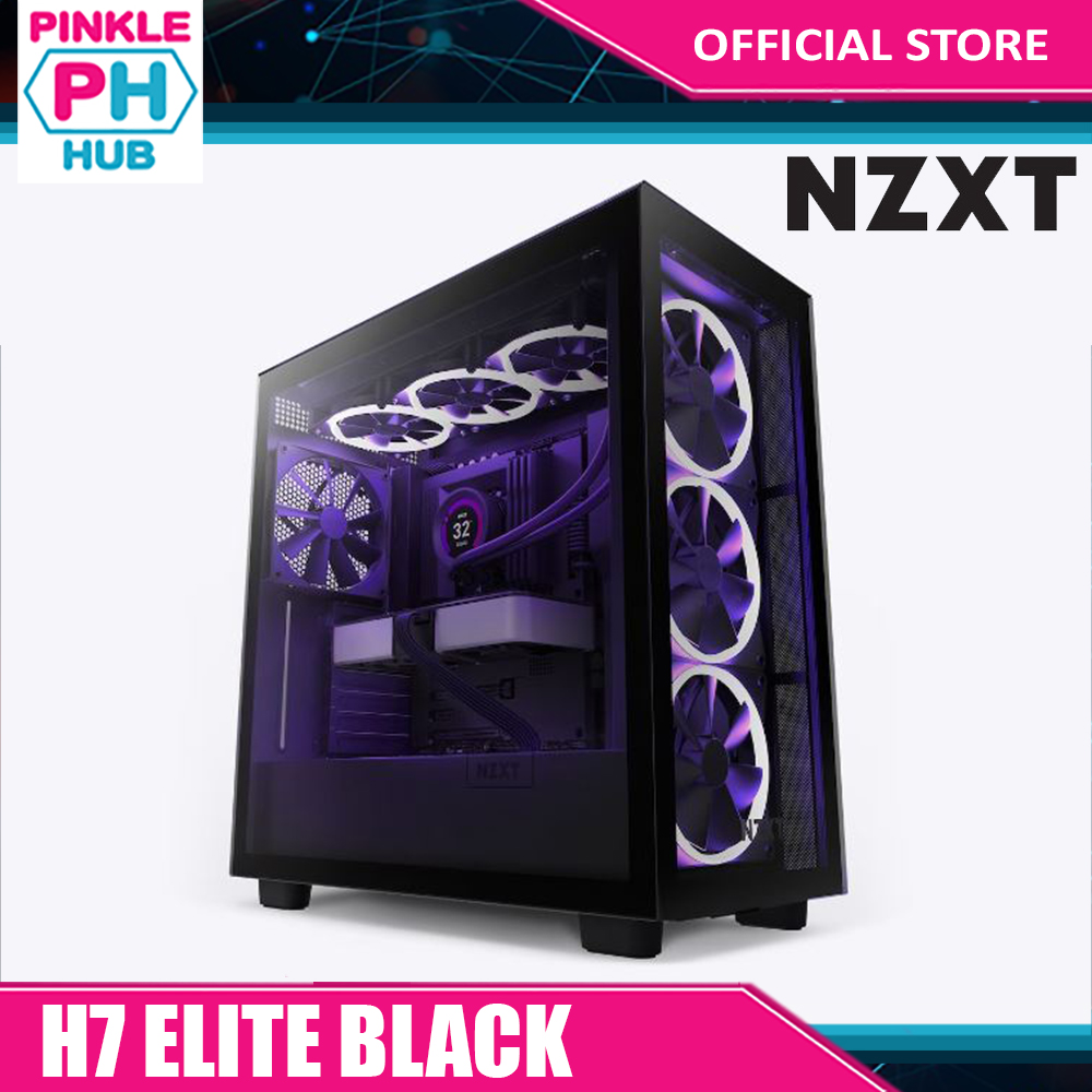 PinkleHub | NZXT H7 Elite Premium Mid-Tower Case | Lazada PH