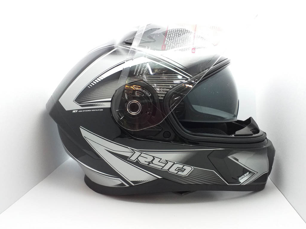 Helmet Full Face Ryo SA39 Printed Dual Visor | Lazada PH