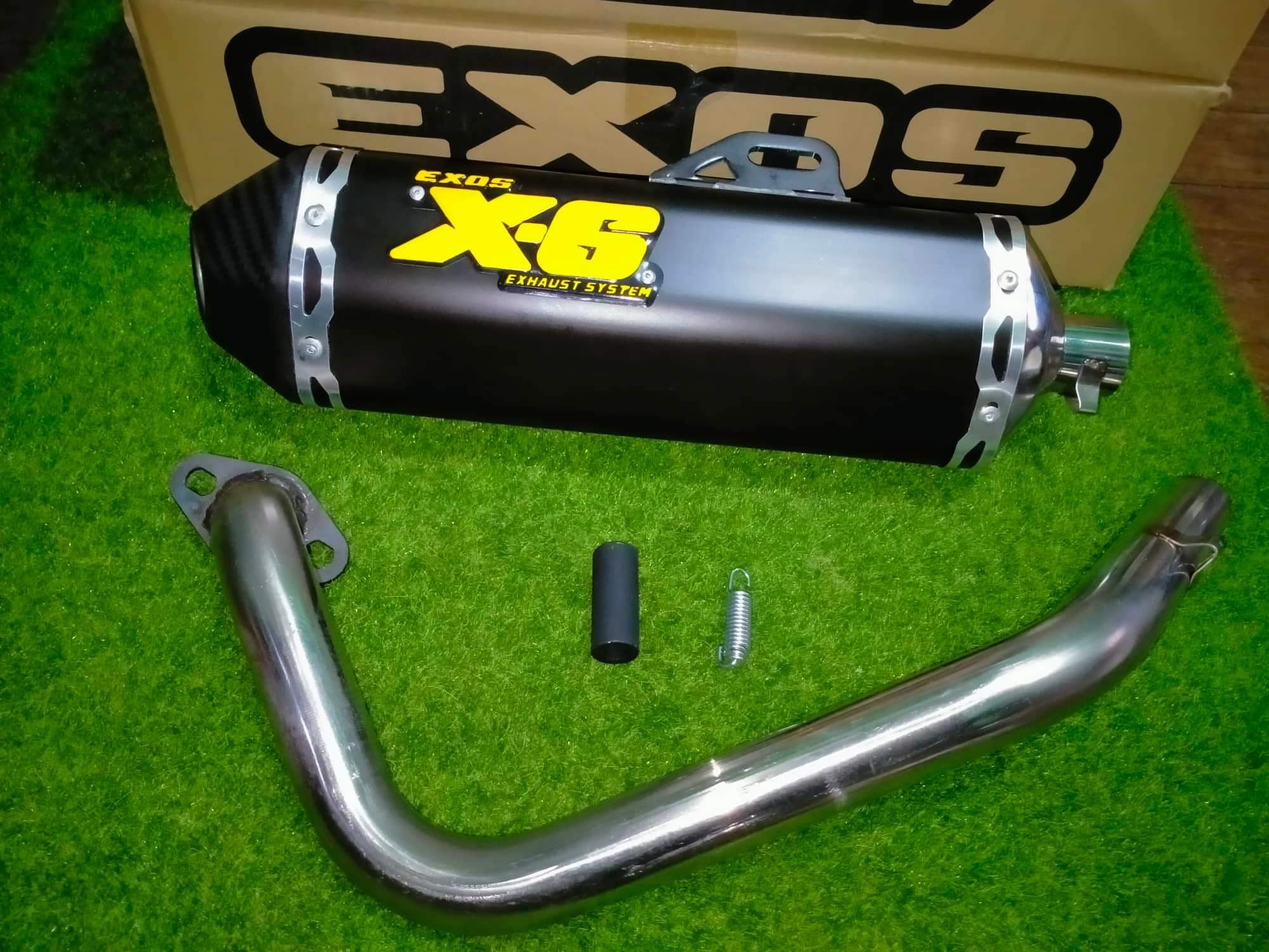 ️HONDA CLICK GAME CHANGER/VERSION 2 125/150i EXOS PIPE X6 STAINLES ...
