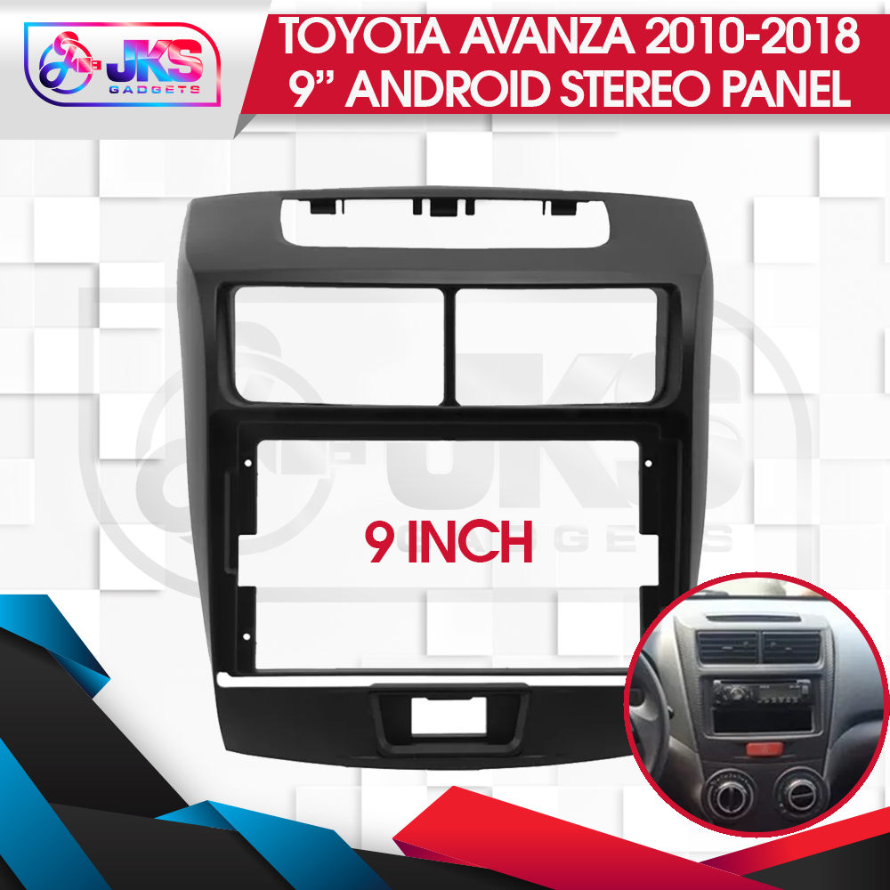 Toyota Avanza 2010 - 2018 9" Inch Android Stereo Panel Frame | Lazada PH