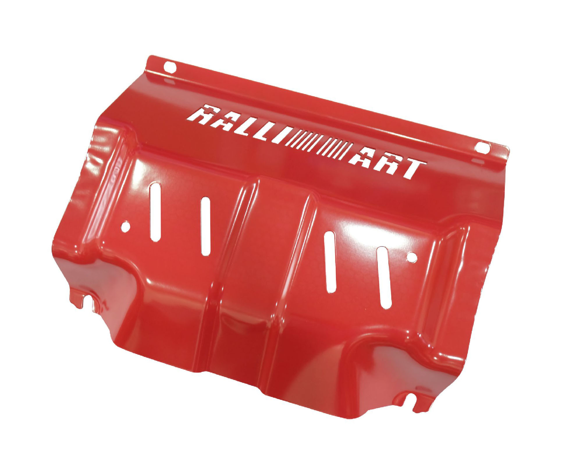 Mitsubishi Strada Triton 2016 Onwards Red Skid Plate Metal Skidplate ...