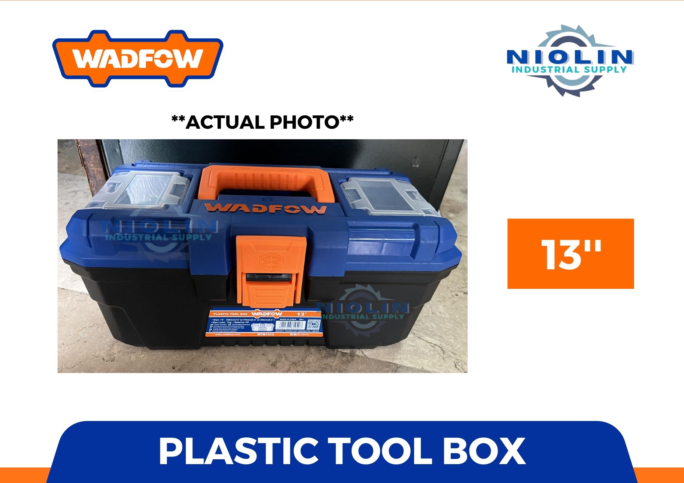 WADFOW Plastic Tool Box | Lazada PH