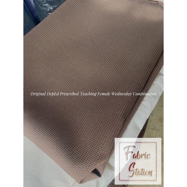 Original DepEd Prescribed National Female Teacher's Uniform Fabrics ...