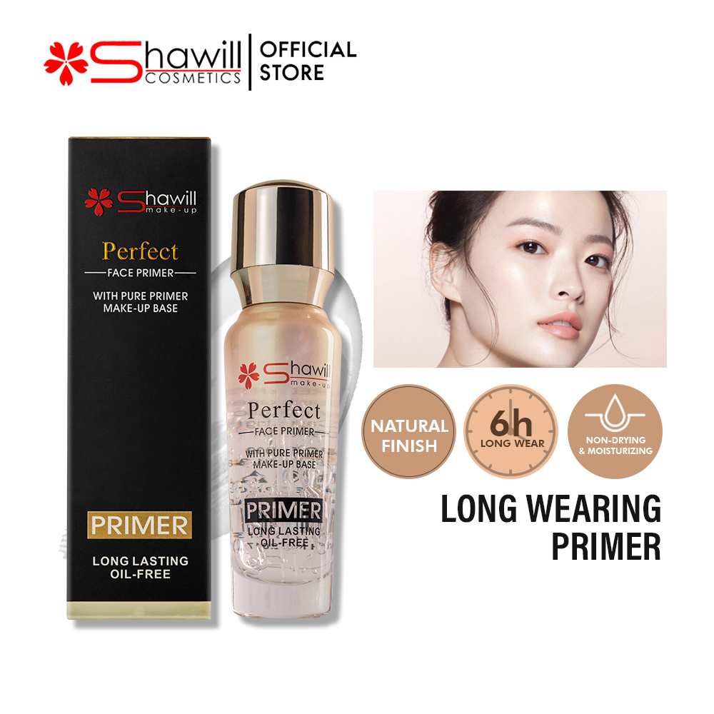 Shawill 6H Long Wearing Primer Face Primer Face Makeup Base Natural Finish S5009 40ml | Lazada PH