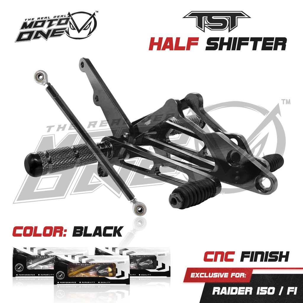 flash sales MOTO ONE TST HALF SHIFTER HALF SET RAIDER 150 RAIDER 150 FI ...