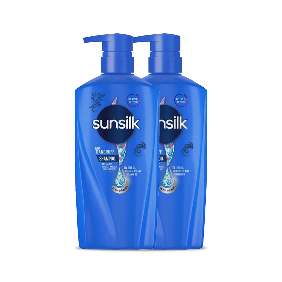 Sunsilk Anti-Dandruff Shampoo (650ml x 2) | Lazada PH