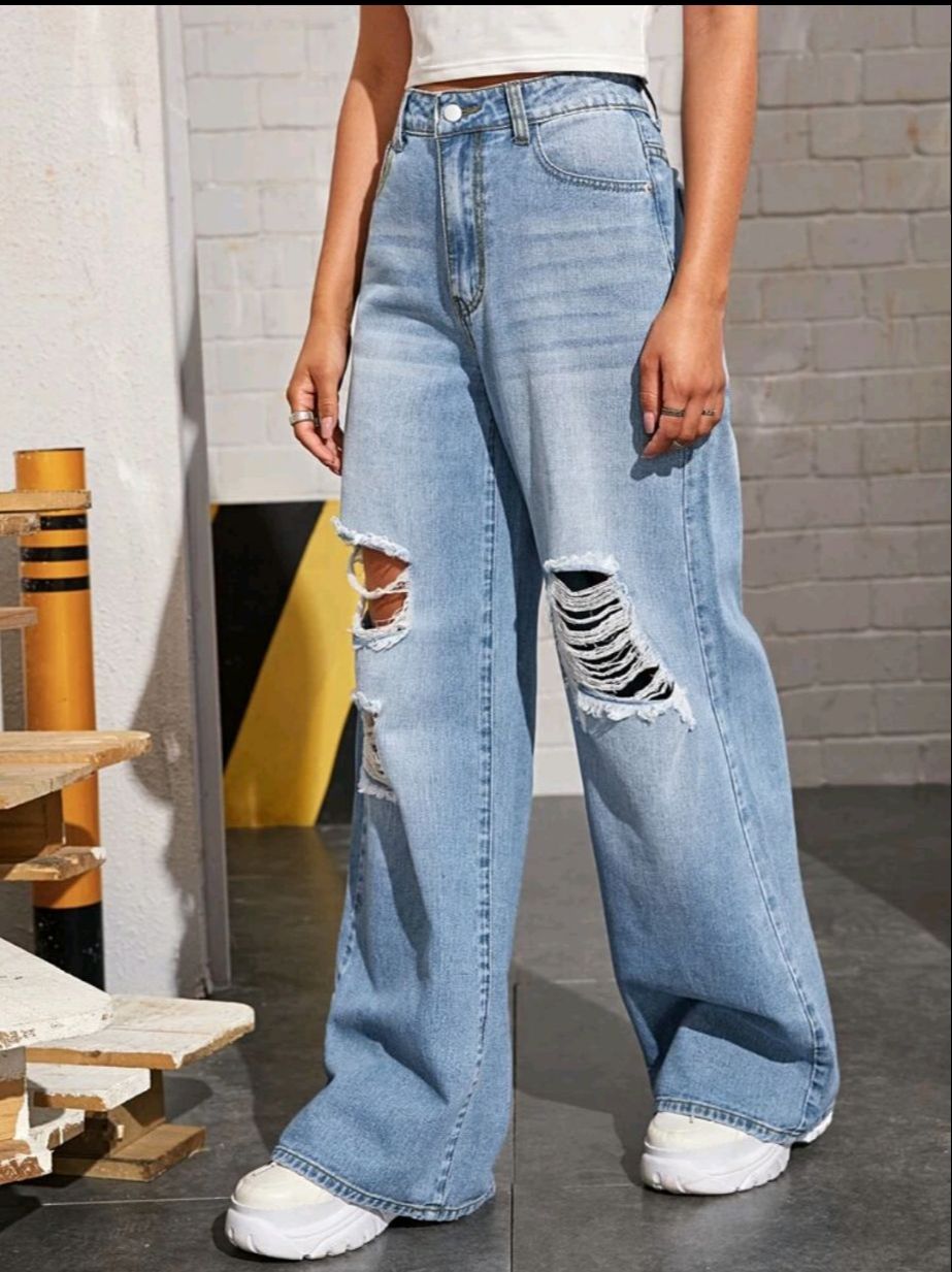 KOREAN SQUAREPANTS DENIM (Random Design) | Lazada PH