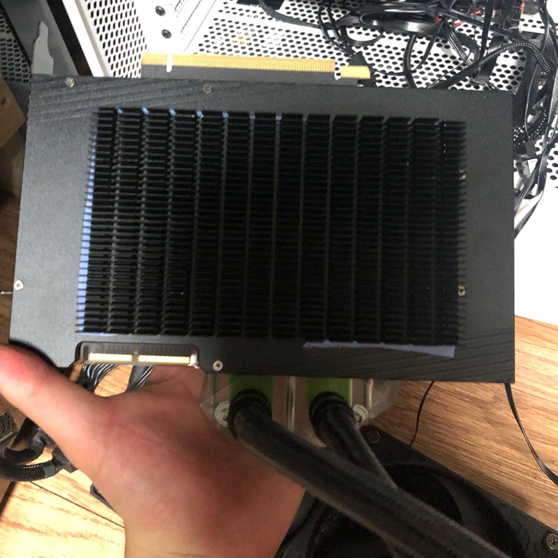 【Ready Stock&COD】Aluminum Electric Radiator 150X93mm, GPU Backplate for ...