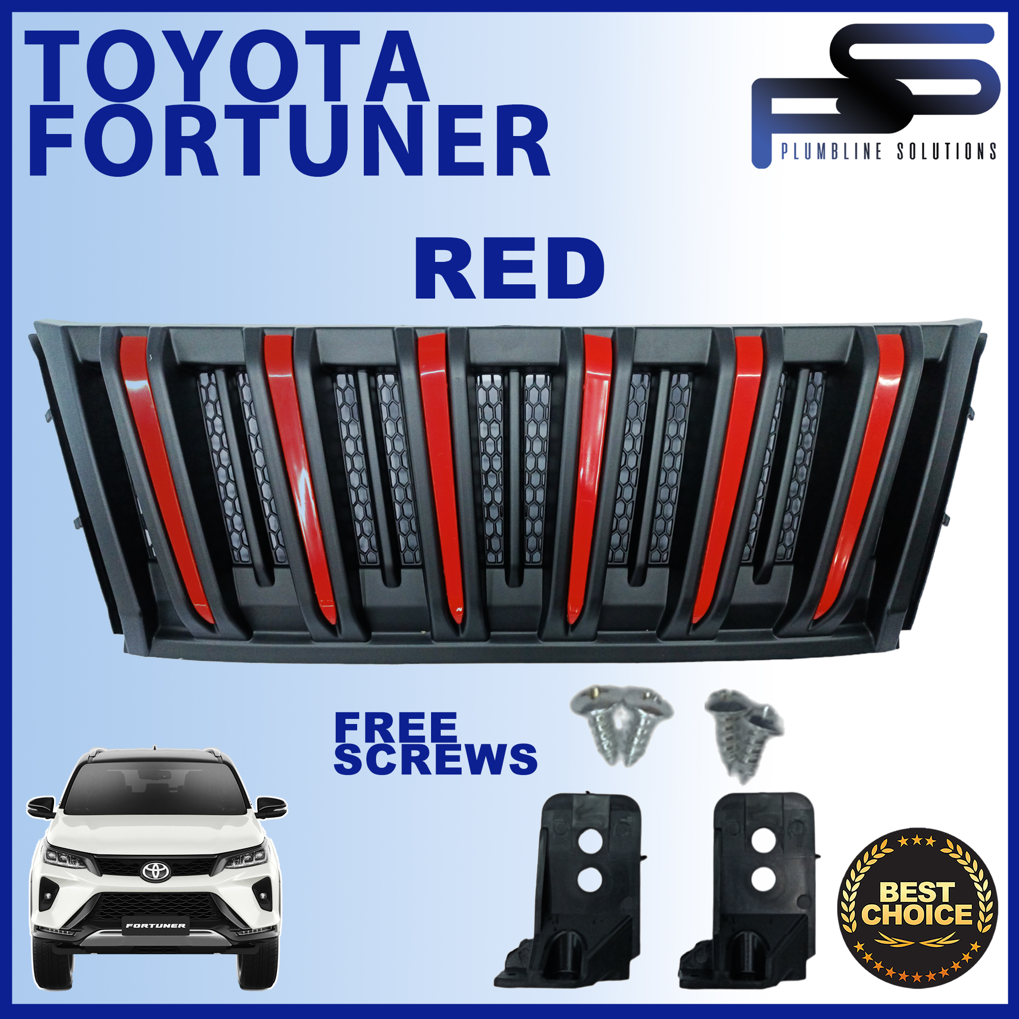 Toyota Fortuner Front Grill 3 Year Period: Fortuner TRD 2012 2013 2014 ...
