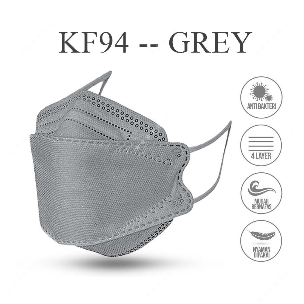 KN94 Mask 10PCS 4-Layer Non-Woven Protective Filter 3D Korean MASK ...