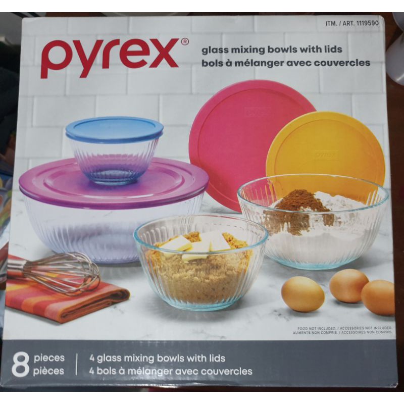 PYREX GLASS MIXING BOWL♞ | Lazada PH