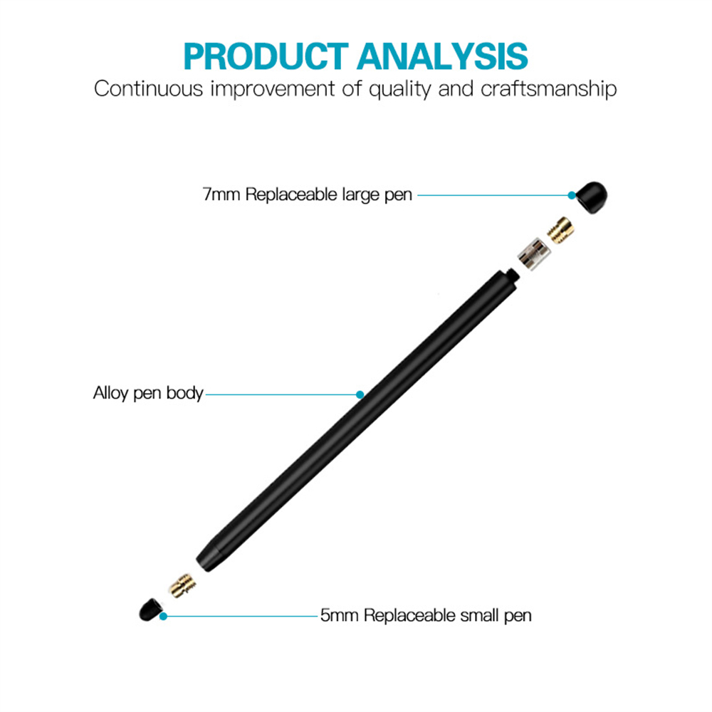 GUAIB ปากกาสไตลัสแบบพกพา,สำหรับ iPhone IPad แท็บเล็ตหน้าจอสัมผัสปากกา ...
