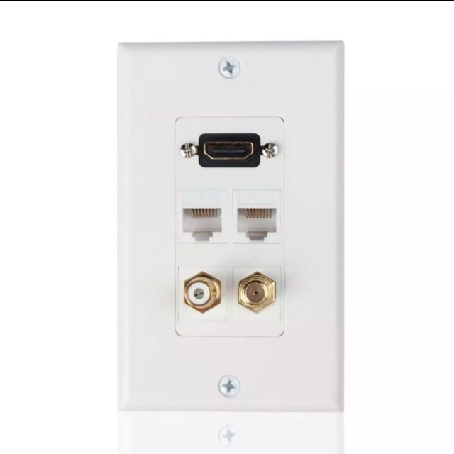HDMI Ethernet wall connection | Lazada PH