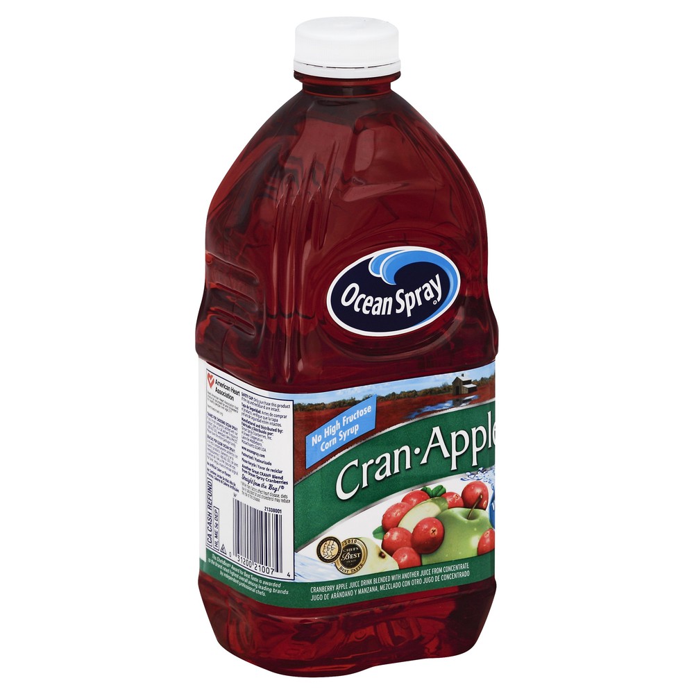Ocean Spray Cranberry Apple Juice Drink, 64 fl oz Set of 2 | Lazada PH