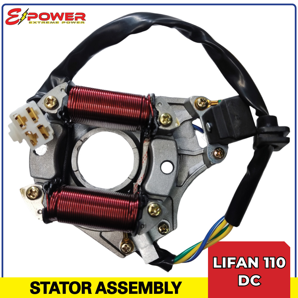 E-Power Magneto Stator Coil Assembly for Lifan 110 AC / DC | Lazada PH