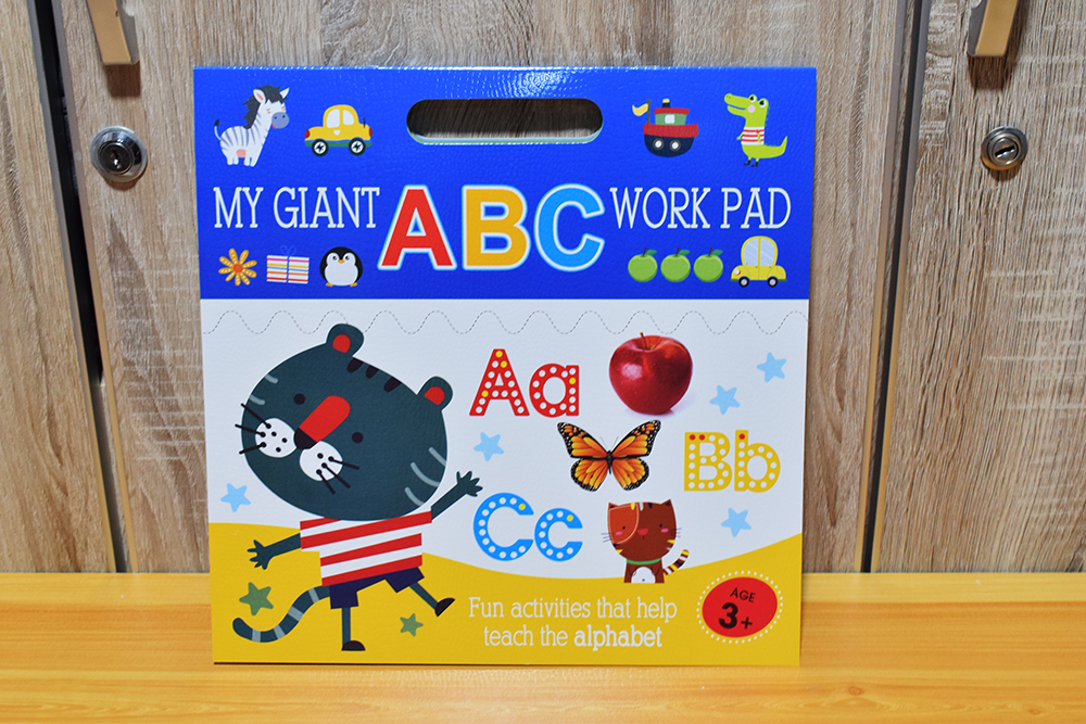 My Giant ABC Alphabet 123 Numbers Activity Pad | Lazada PH