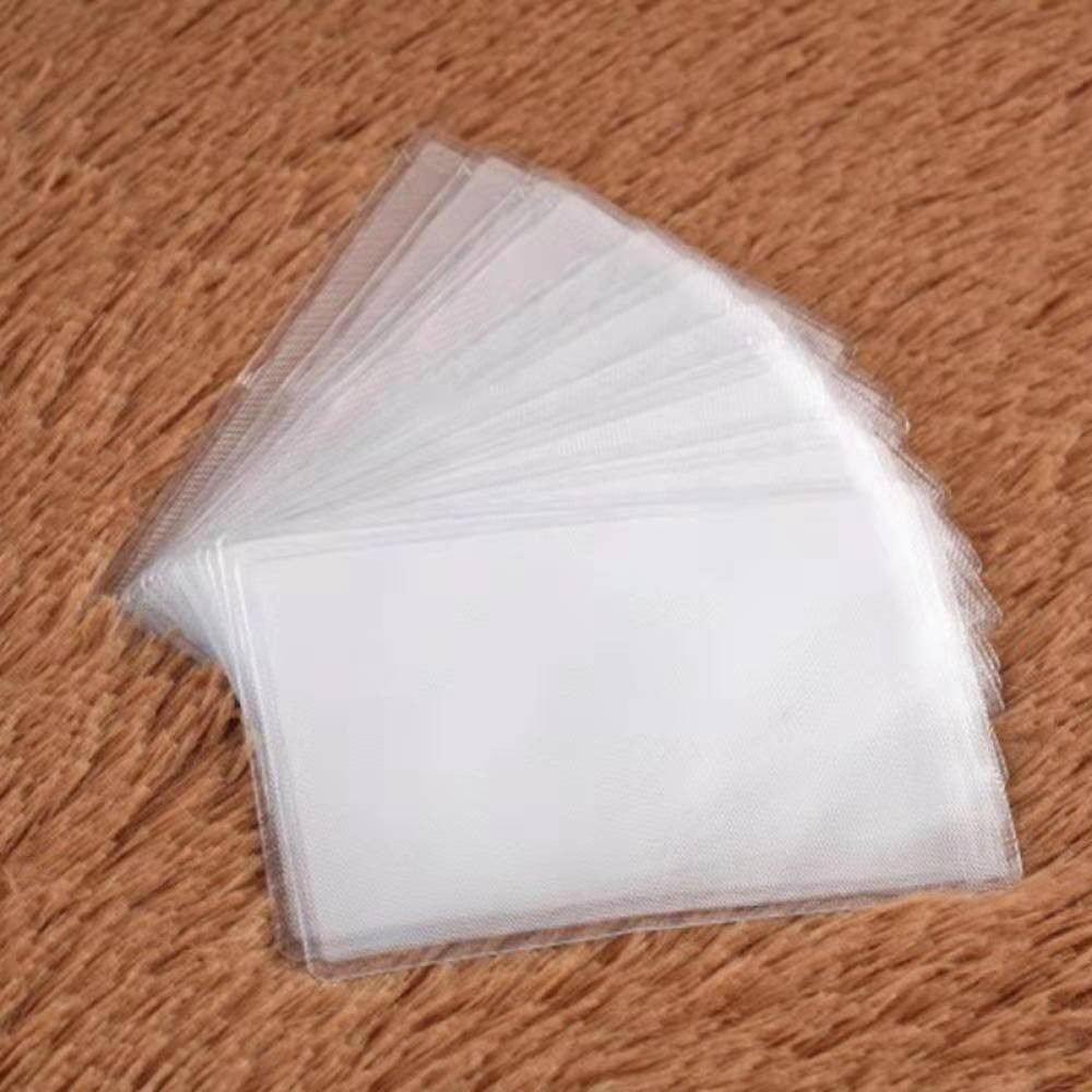 10PIECES ID AND ATM CARD Transparent Waterproof Plastic Cover Card ...