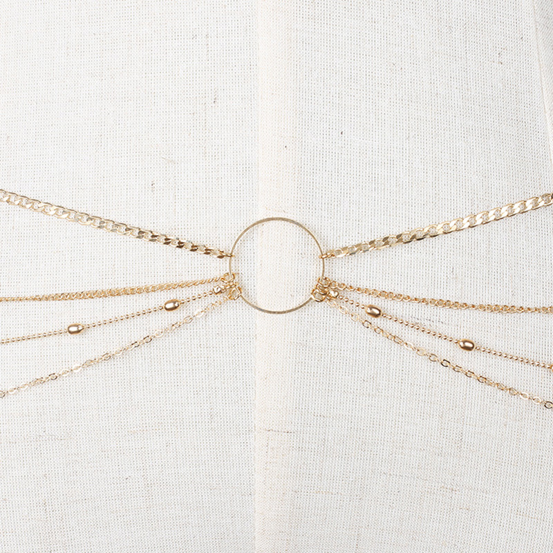 Hayating Women Belly Body Chains โบฮีเมียน Multilayers Gold Color Waist ...