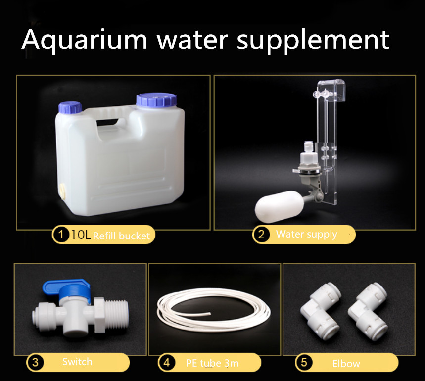 aquarium drip bucket buffer water exchange slow drop fish shrimp tank ...