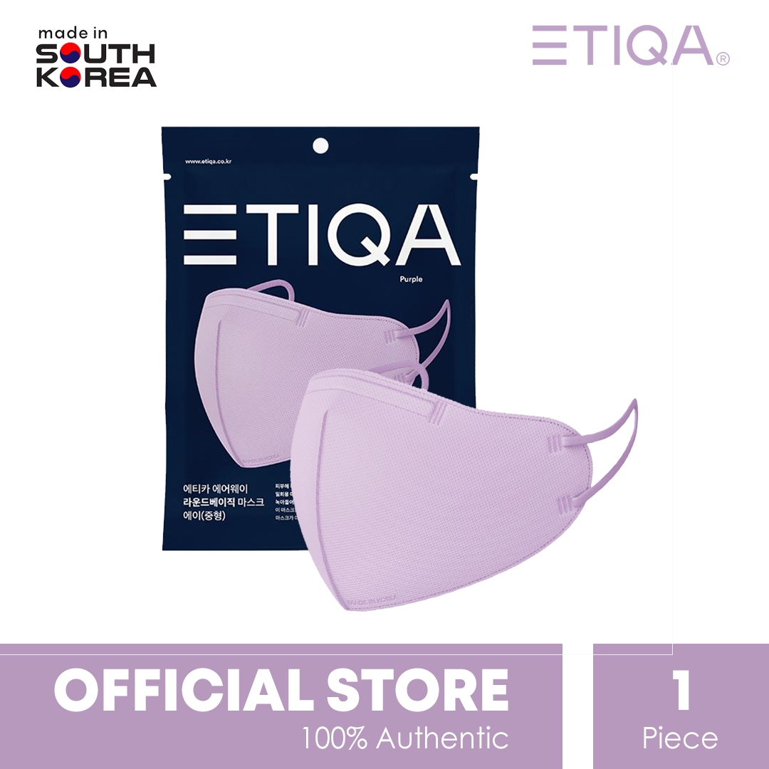 Purple [ETIQA] KF94 Airway Round Basic Mask (1box / 10pcs) | Lazada PH