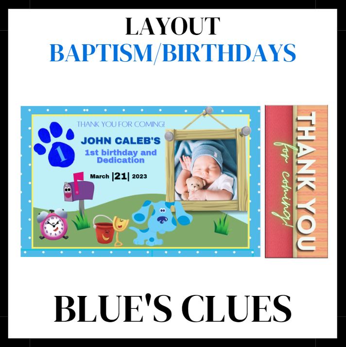 Ref Magnet Souvenir Giveaways ATM size for Christening Debut Birthday ...