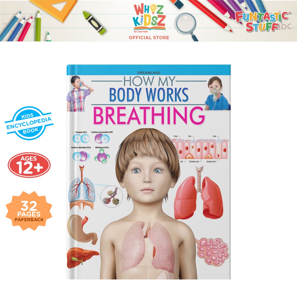 Whiz Kidsz How My Body Works - Breathing , Educational Books for Kids ...