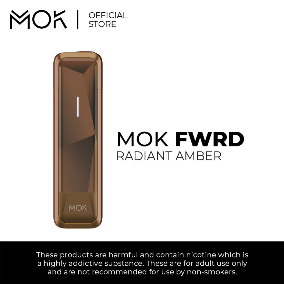 MOK FWRD Device - Radiant Amber (Smoke Free Alternative like E ...