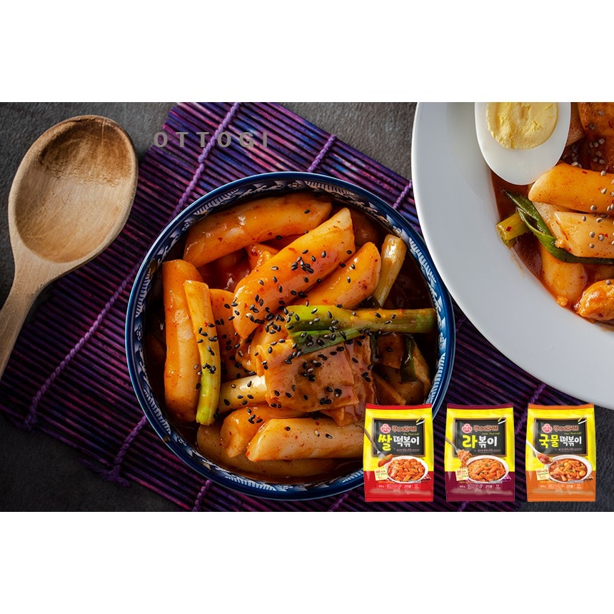 Ottogi Rice Tteokbokki Topokki Rice Cake Fish Cake 426g | Lazada PH