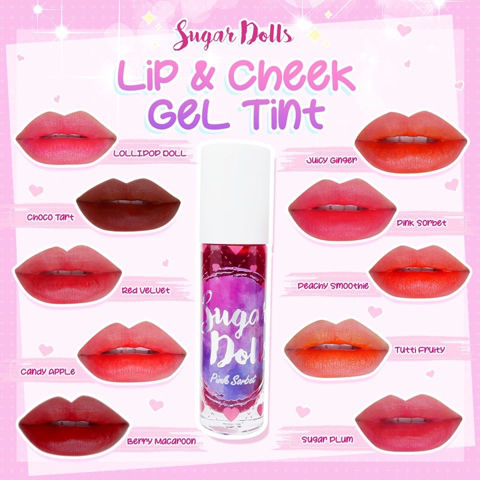 Natural Cheek & Gel Lip Tint / Long Lasting Blush Lip Tint / Magic ...