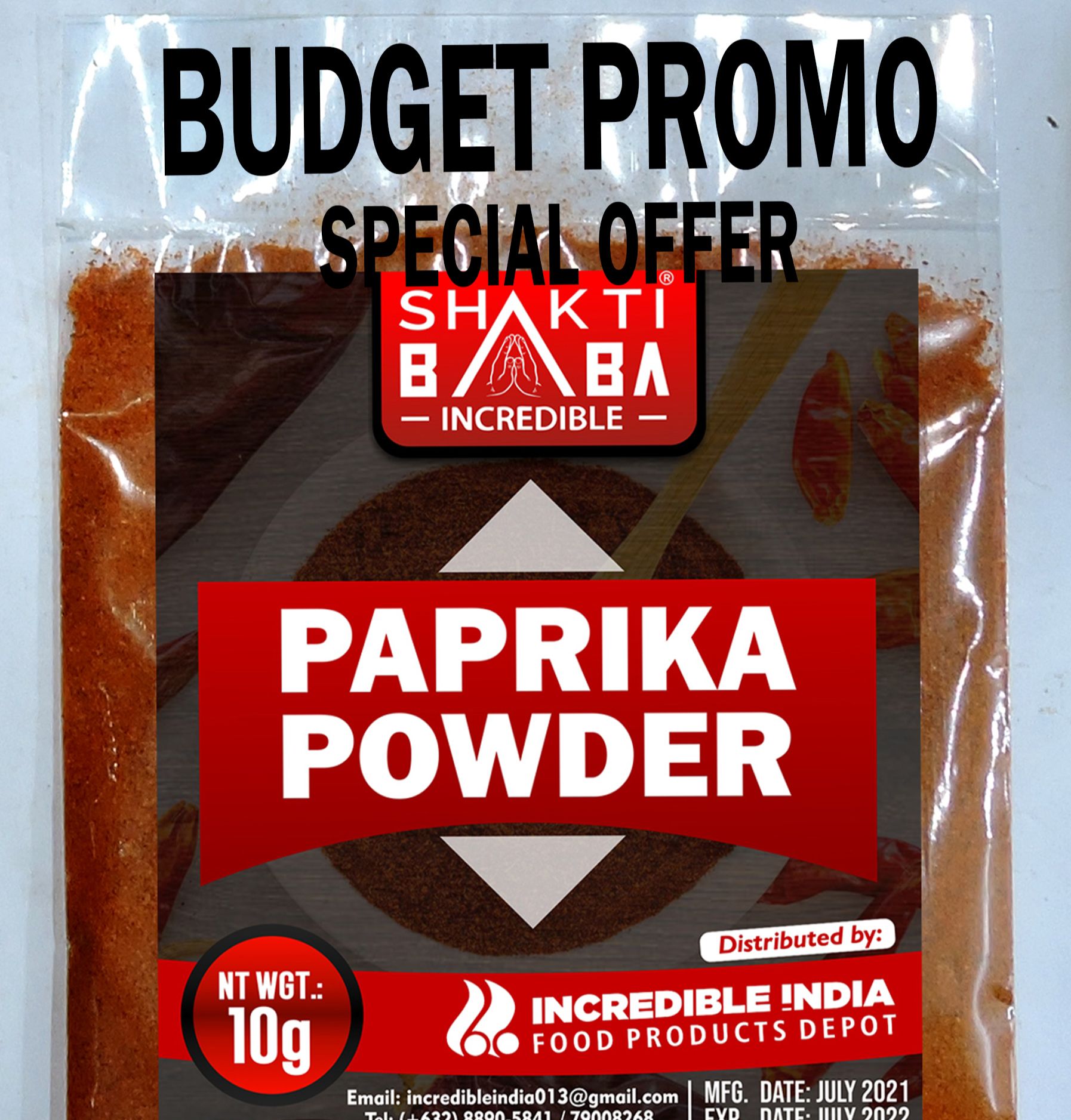Paprika Powder 10g(BUY ONE TAKE ONE FREE) | Lazada PH