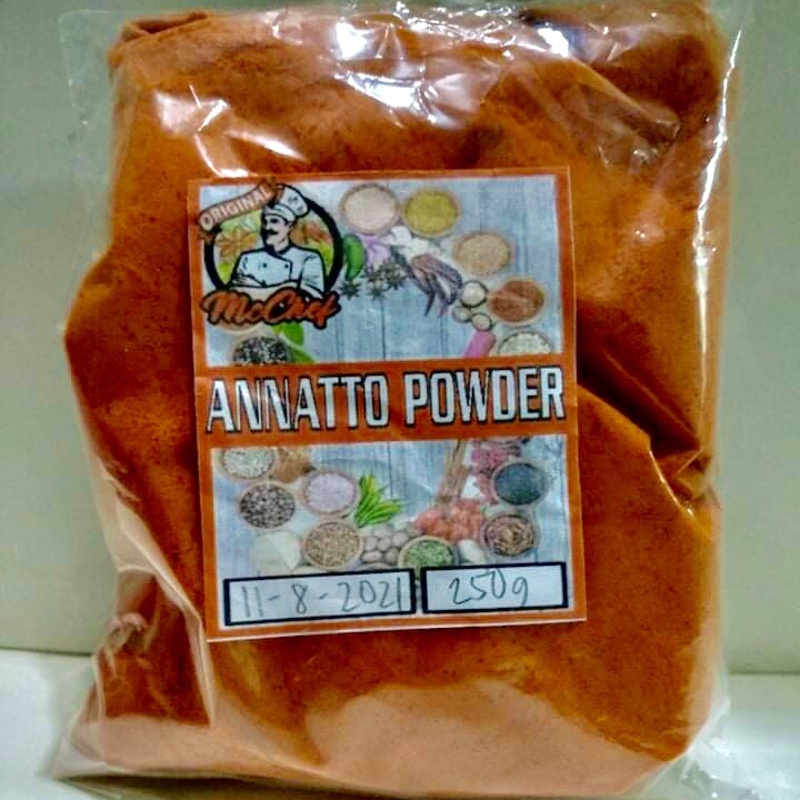 McChef Annatto Powder Atsuete Powder 250g | Lazada PH