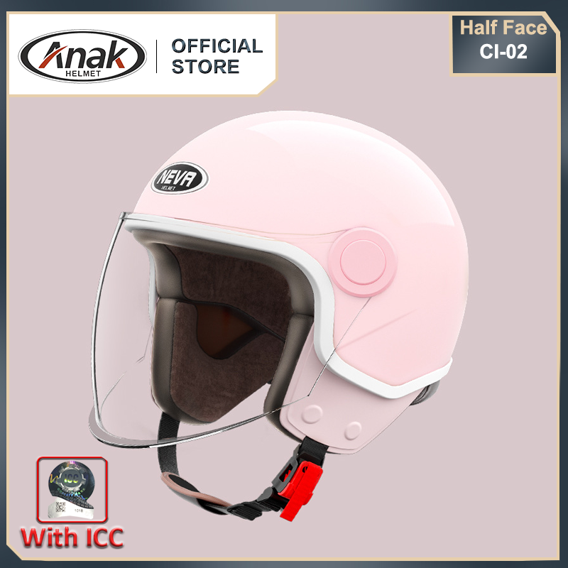 Anak CI-02 Classic Half Face Helmet for Motorcycle Original With icc ...
