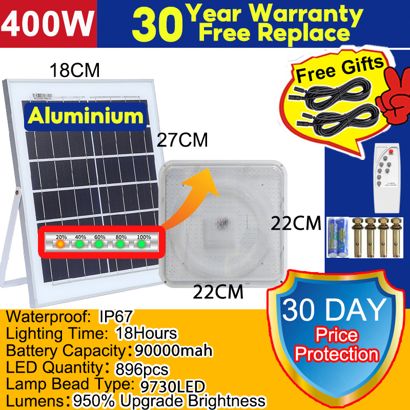 solar ceiling light solar light outdoor waterproof 3 way colors 9730LED ...